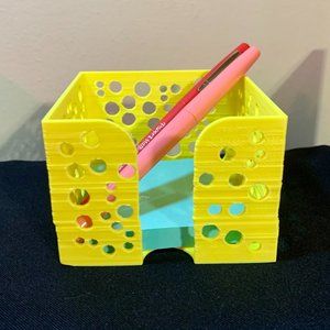 Hand Crafted | Kitchen | 3d Printed Yellow American Cheese Slice Holder ...